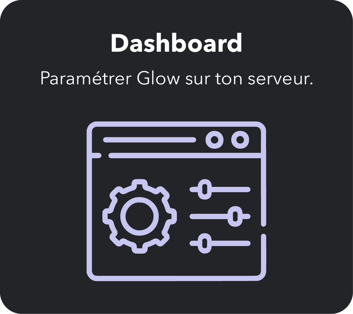 Glow ← Bot Discord français multitâches